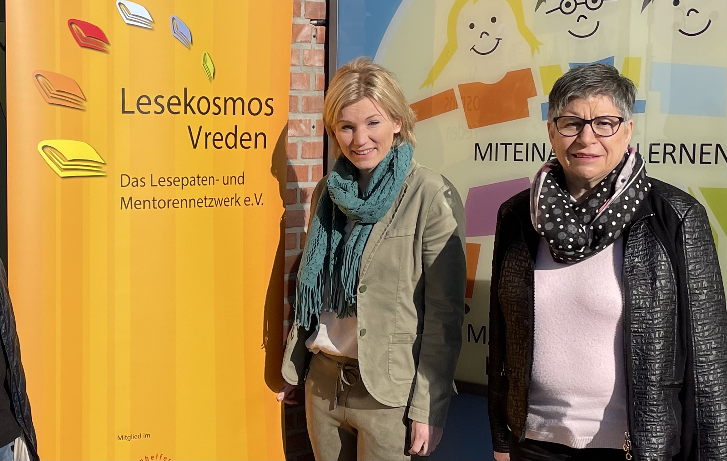 "Lesekosmos" Vreden gewinnt Anne König als Schirmherrin